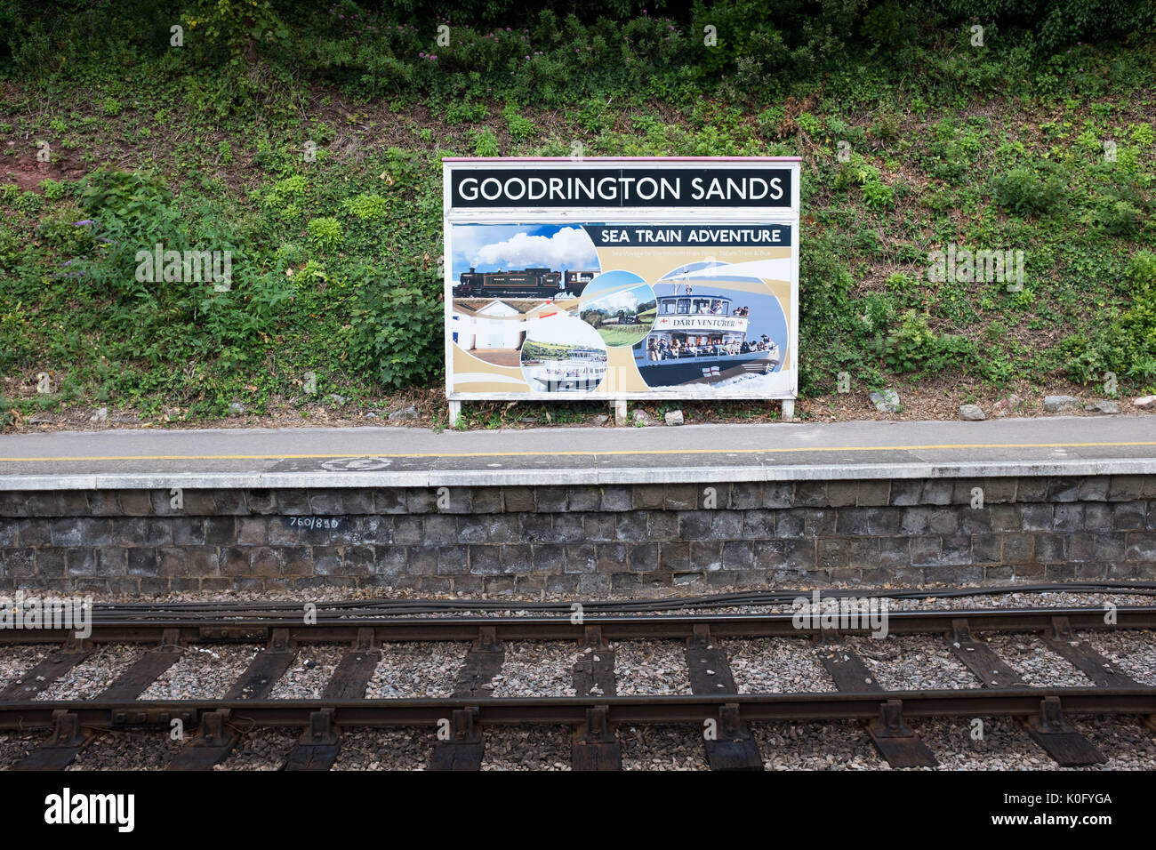 Goodrington sands railway station hi-res stock photography and images ...