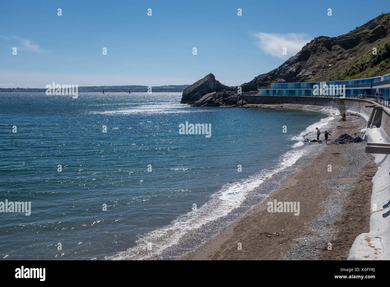 Meadfoot Beach, Torquay, Torbay, Devon Stock Photo - Alamy