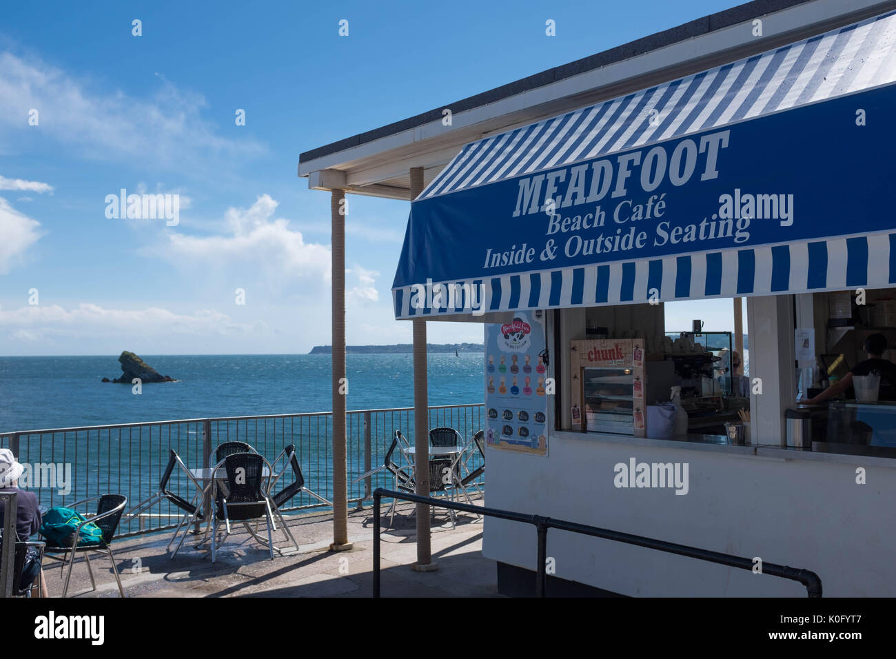 Meadfoot Beach, Torquay, Torbay, Devon Stock Photo - Alamy
