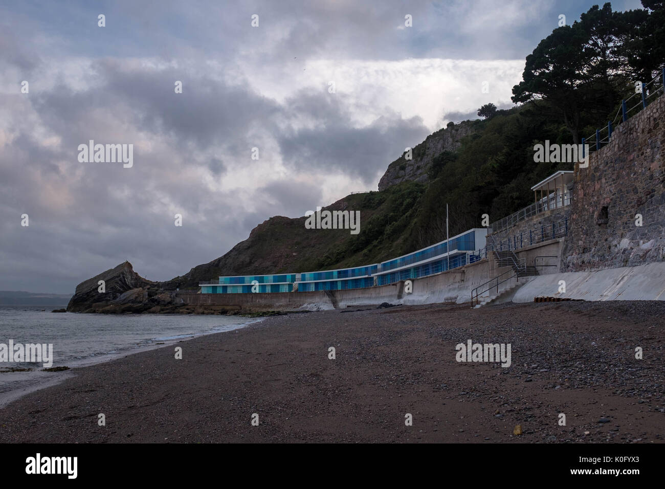 Meadfoot Beach, Torquay, Torbay, Devon Stock Photo - Alamy