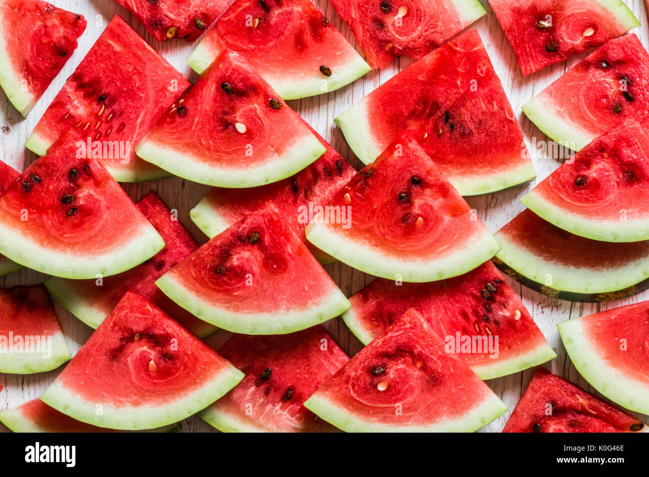 Sweet watermelon slices seamless hi-res stock photography and images ...