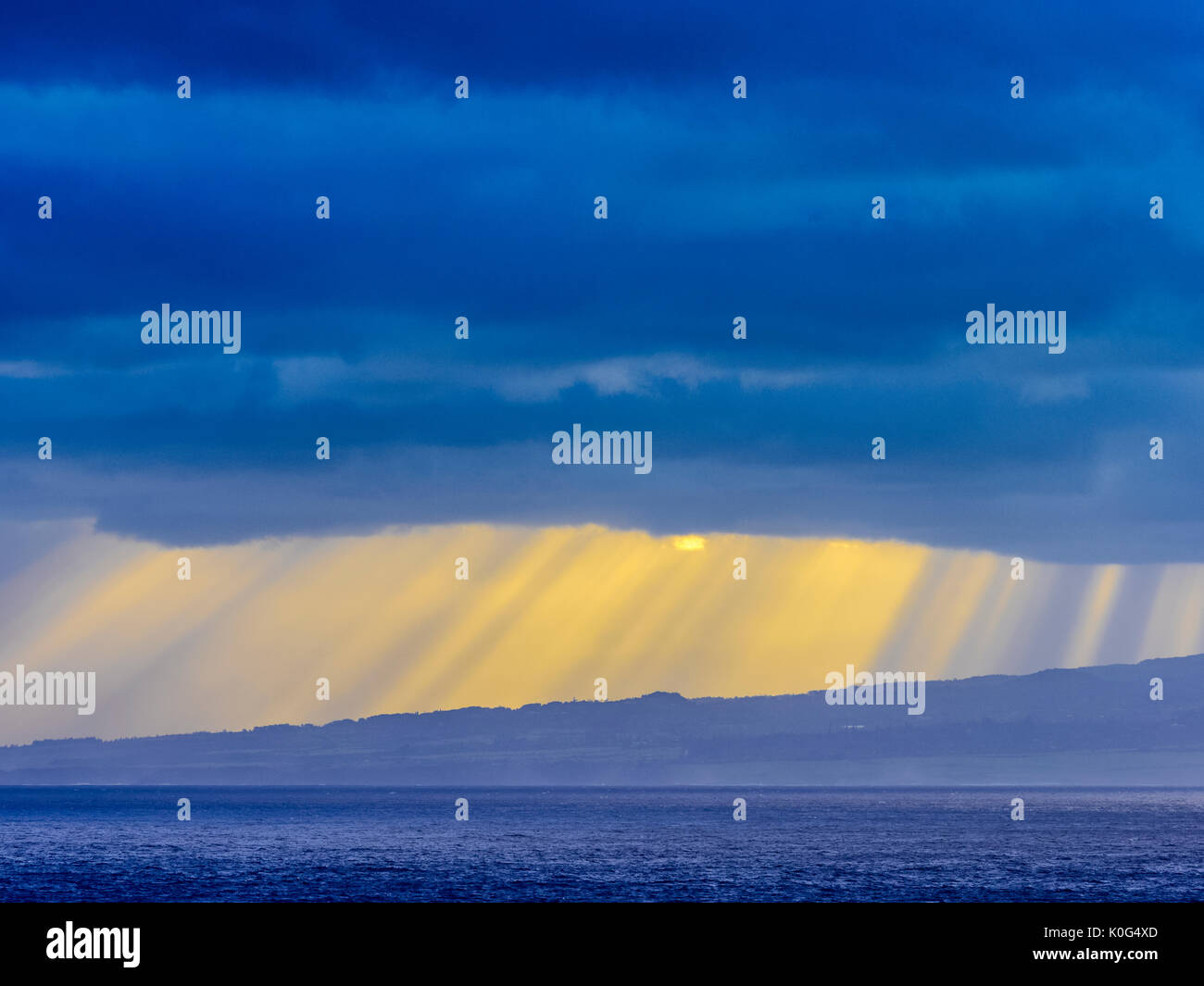 Sunrise dawn view west maui hi-res stock photography and images - Alamy