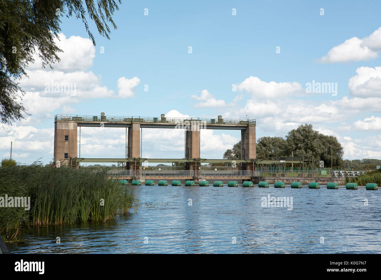 The Denver Sluice a complex in Denver Norfolk protecting the Fenlands ...