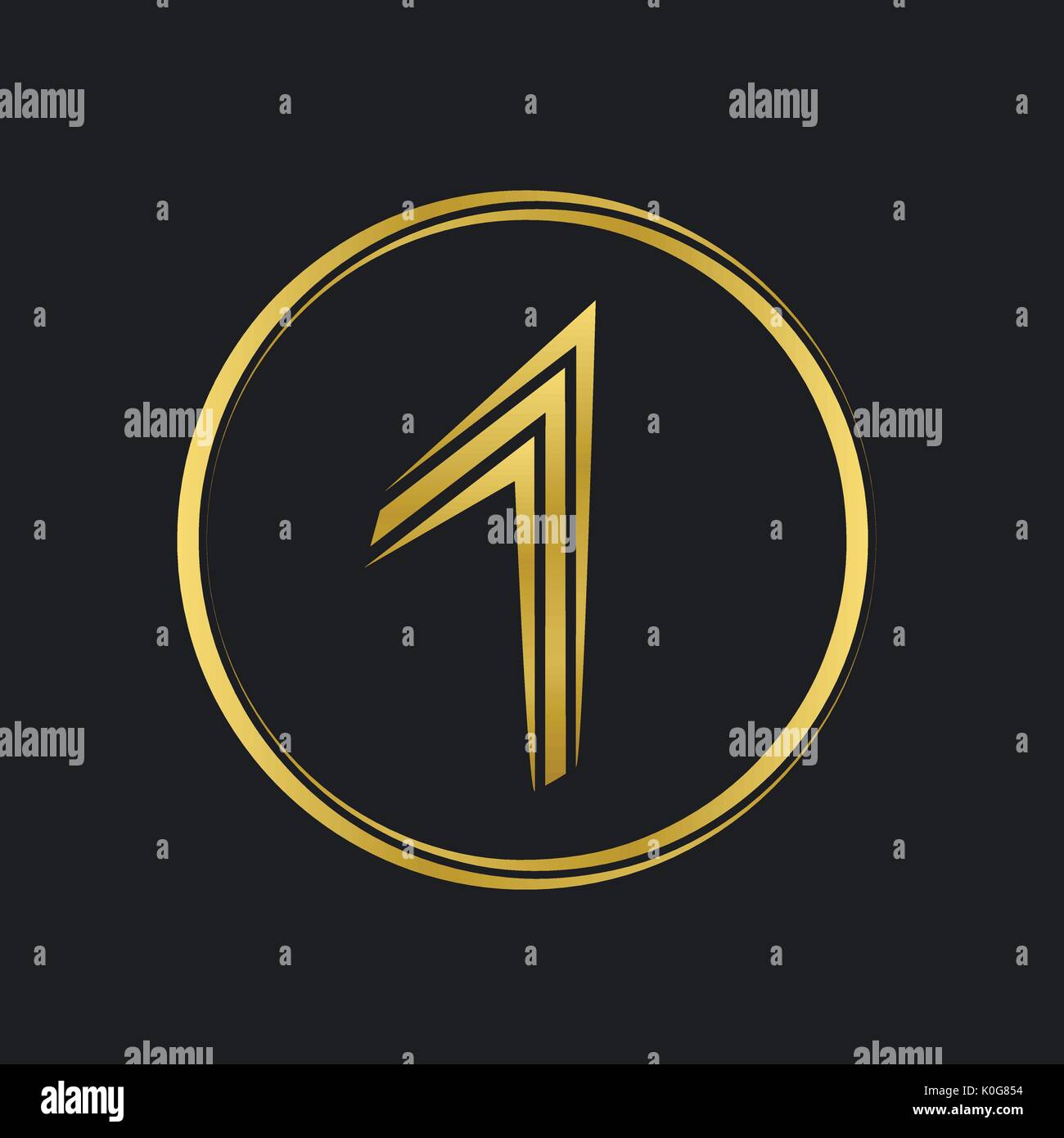 Number one logo hi-res stock photography and images - Alamy