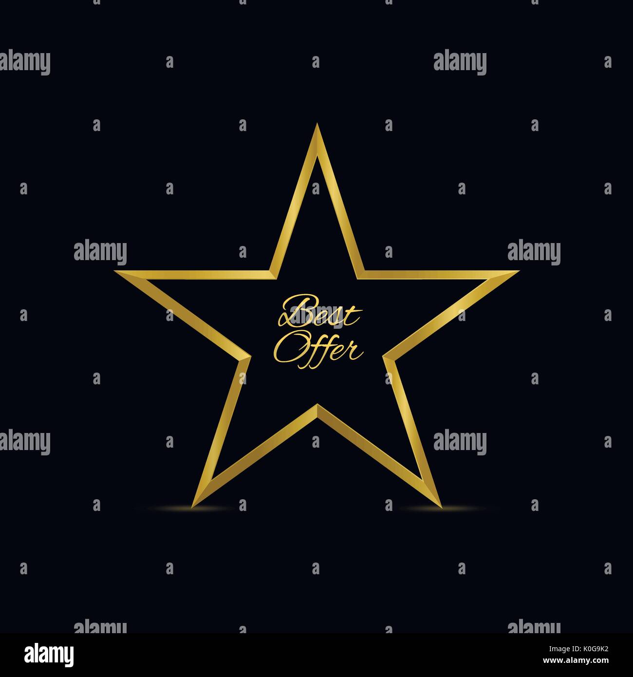 Place star Stock Vector Images - Alamy