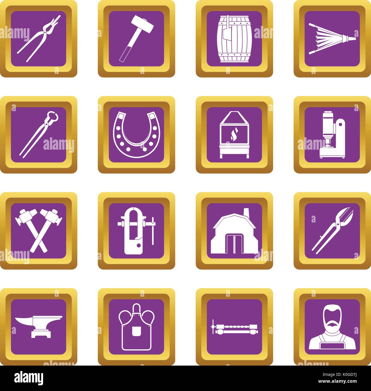 Purple barrel Stock Vector Images - Alamy