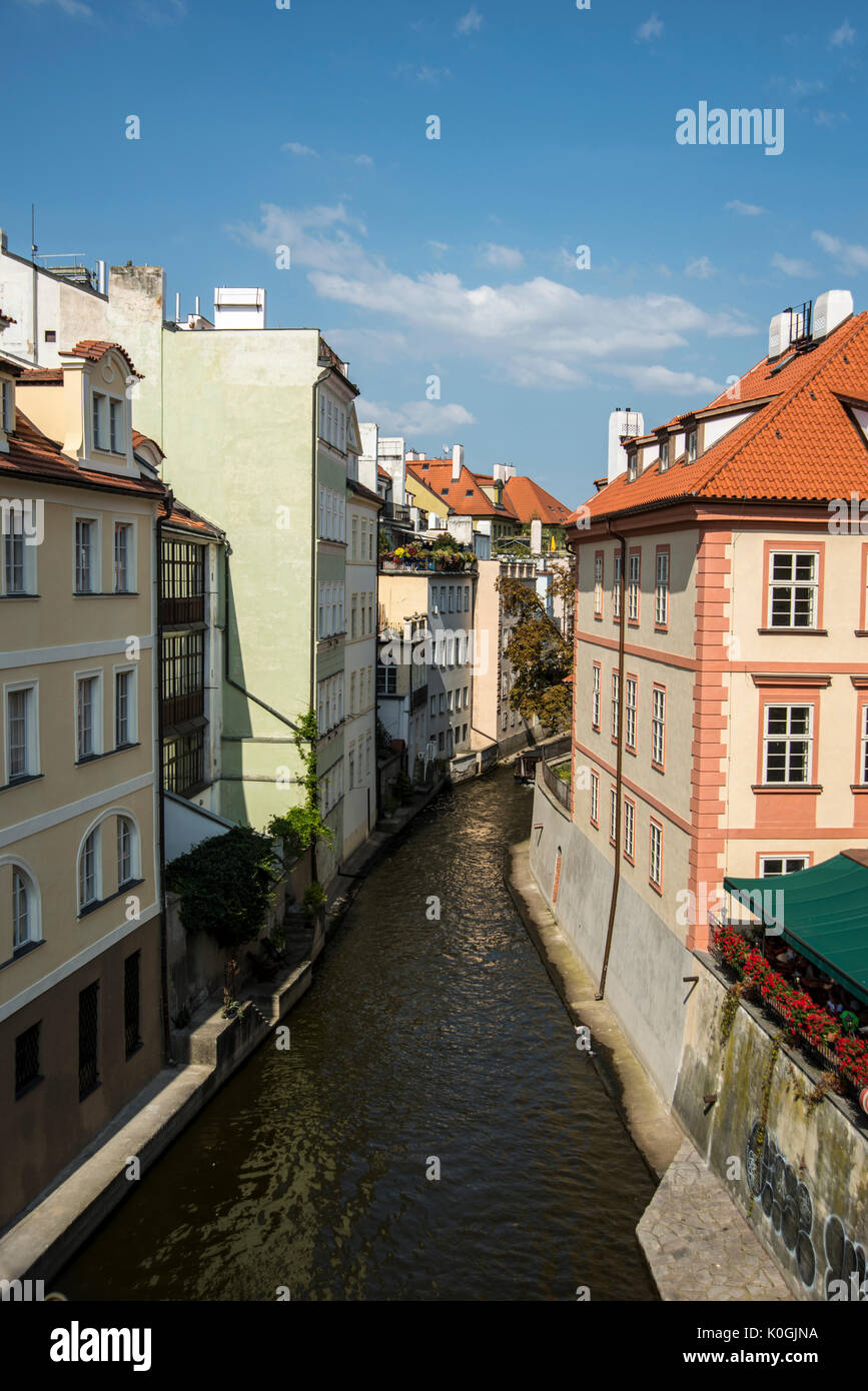 Buildings in Mala Strana Stock Photo - Alamy