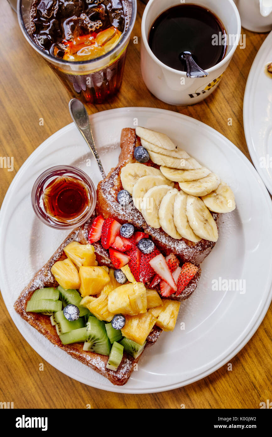 fruit and coffee Stock Photo - Alamy