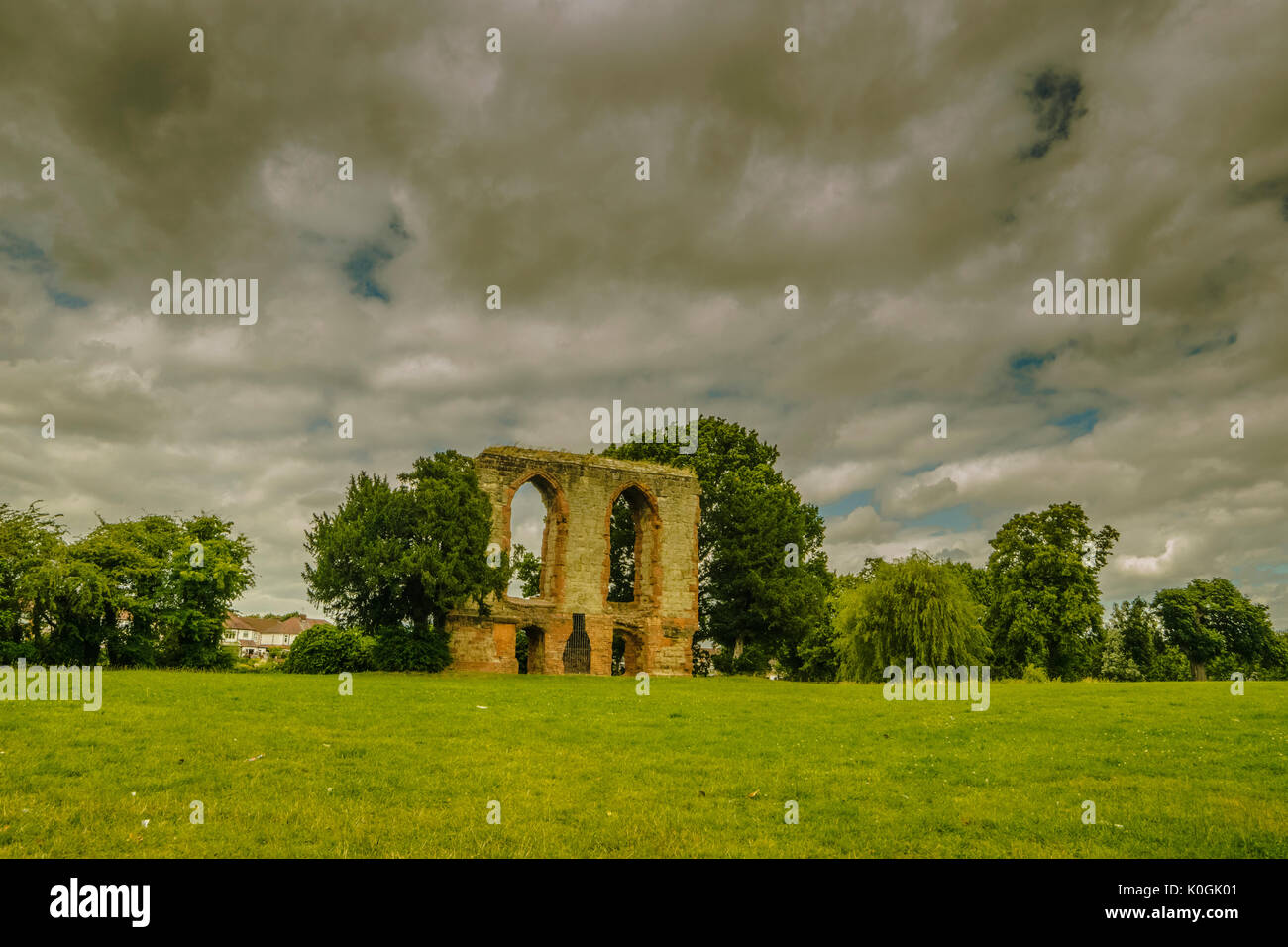 Caludon castle in caludon castle park, coventry, united kingdom Stock ...