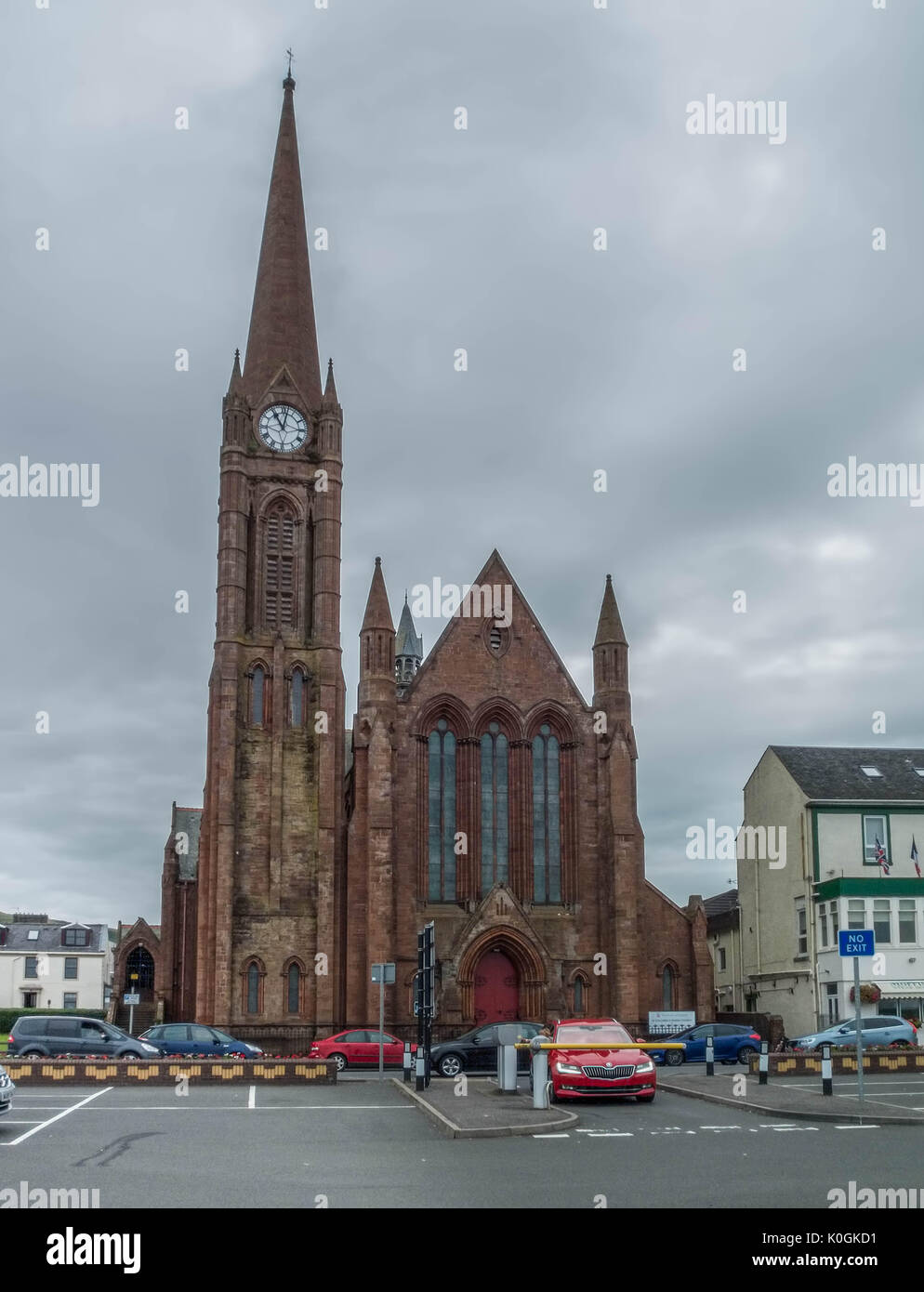 Largs,North Ayrshire Scotland-August 21,2017: St Columba's Parish ...