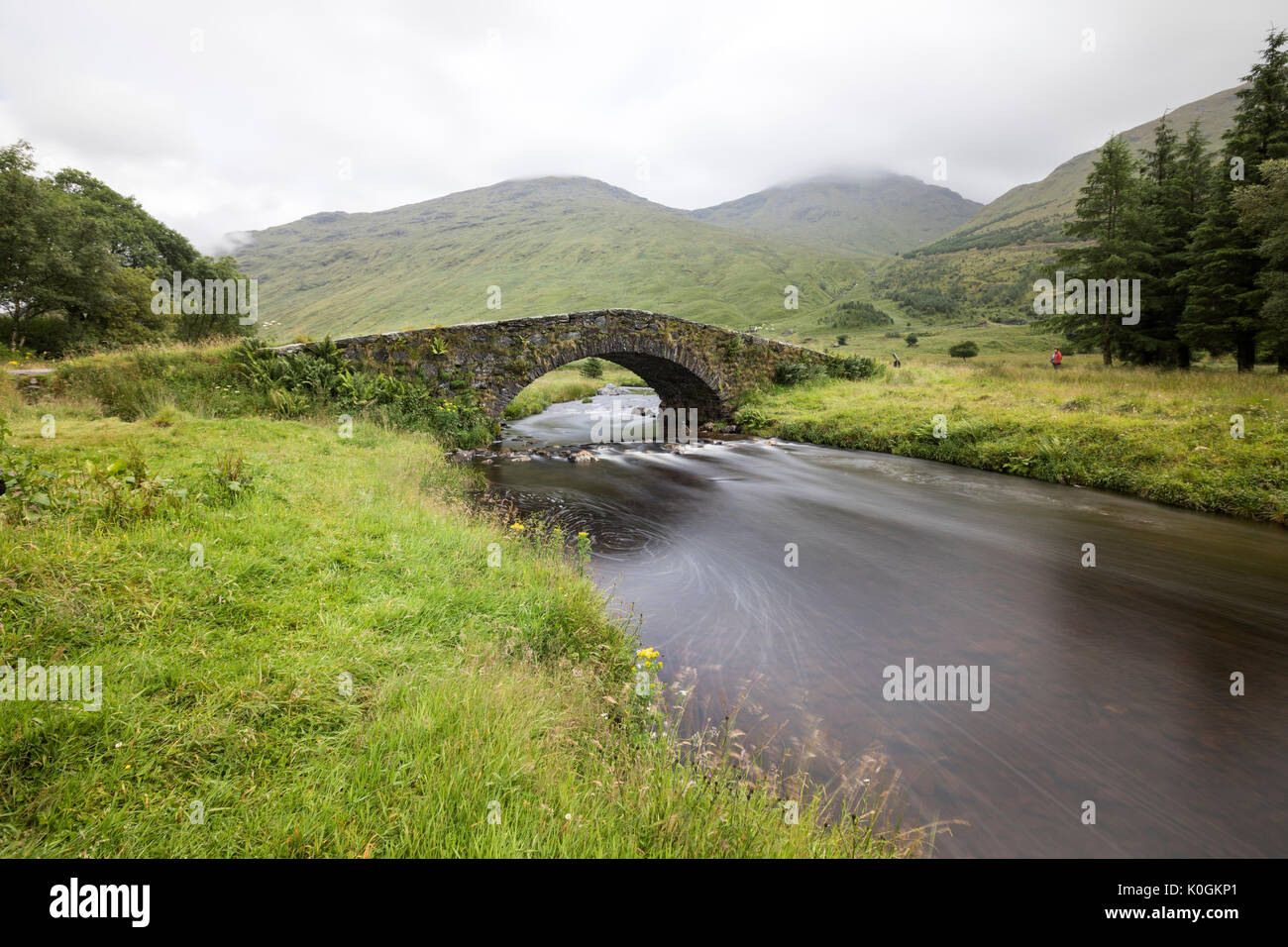 The Butter Bridge, Glen Kinglas, Argyll, Scotland, UK Stock Photo - Alamy