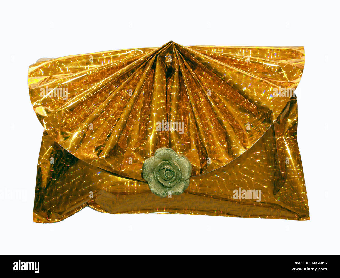 Very luxury wrapping gift Stock Photo - Alamy