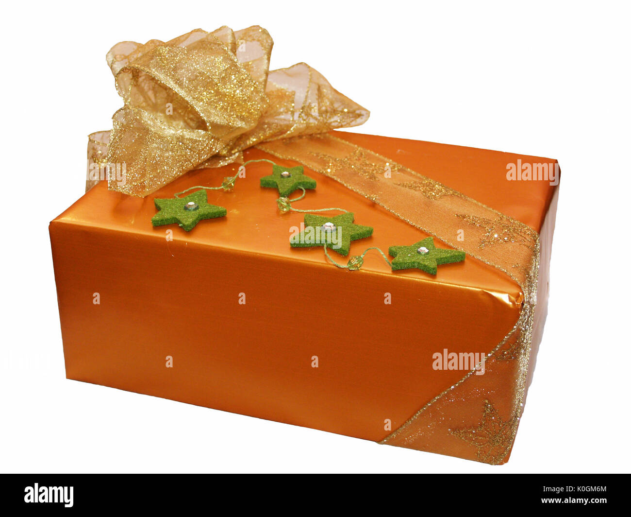 Very luxury wrapping gift Stock Photo - Alamy