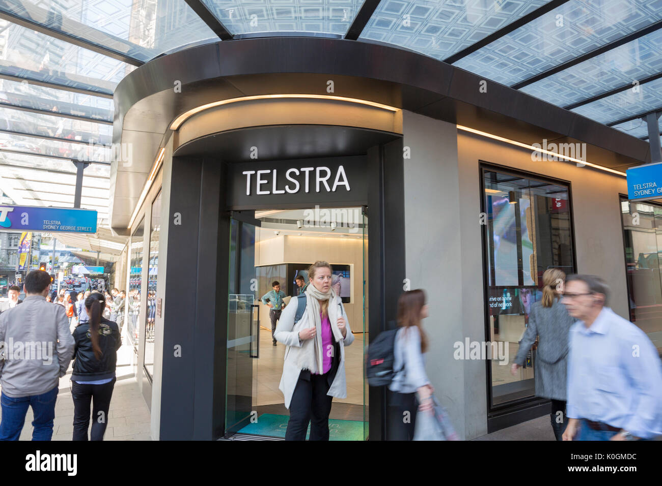 Australian telstra store hi-res stock photography and images - Alamy