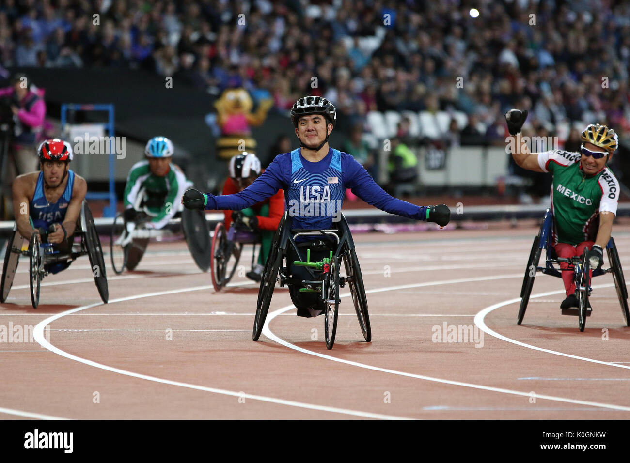 Raymond martin wheelchair hi-res stock photography and images - Alamy
