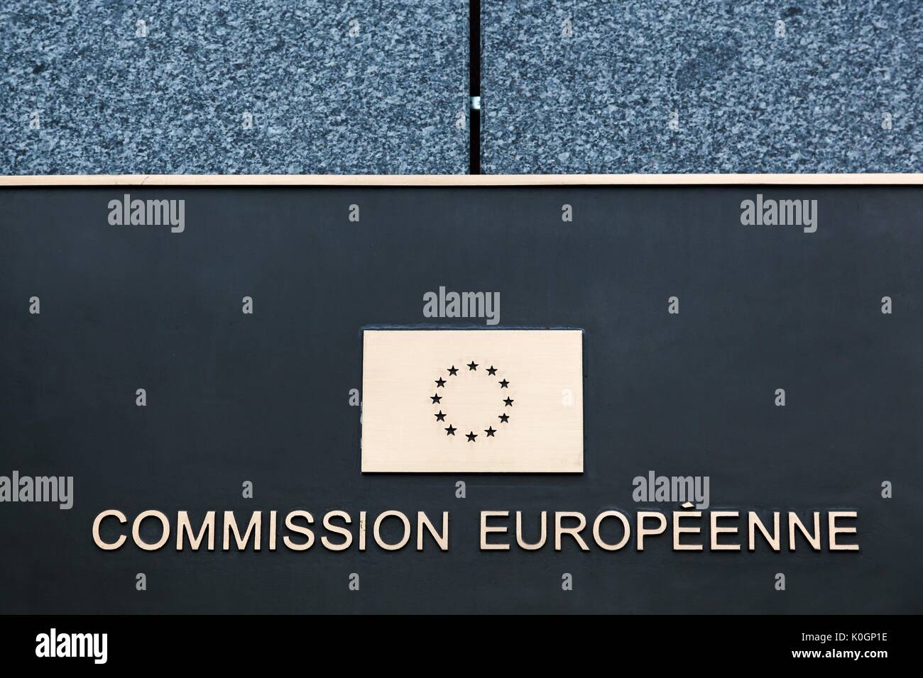 European commission logo hi-res stock photography and images - Alamy