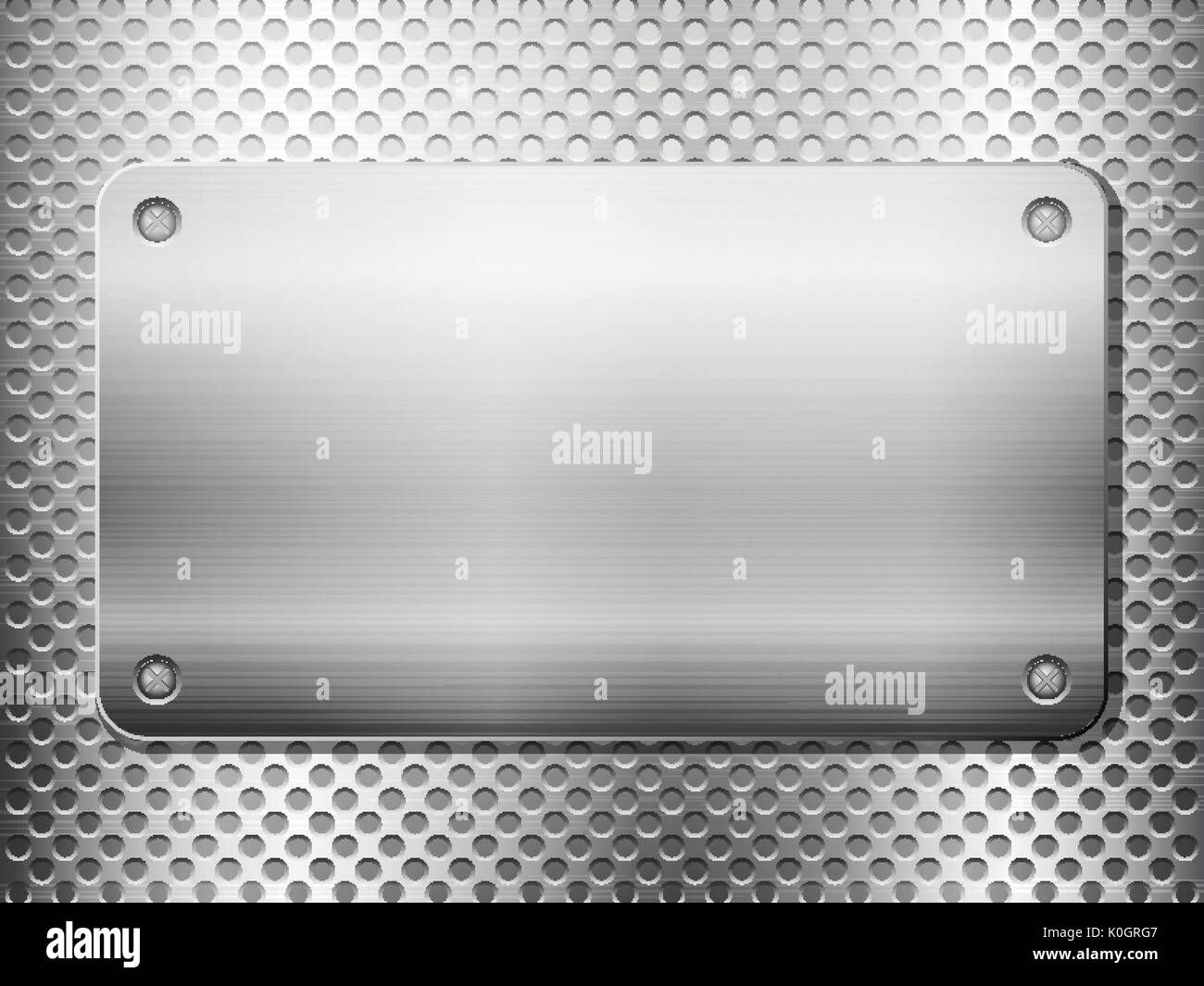Pattern of metal texture background. Vector illustration Stock Vector ...