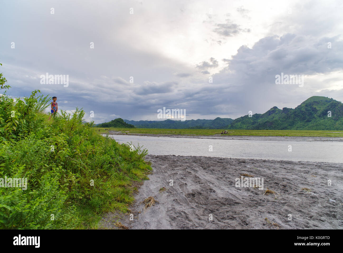 cloudy sky at pinatubo capas, Philippines Stock Photo - Alamy