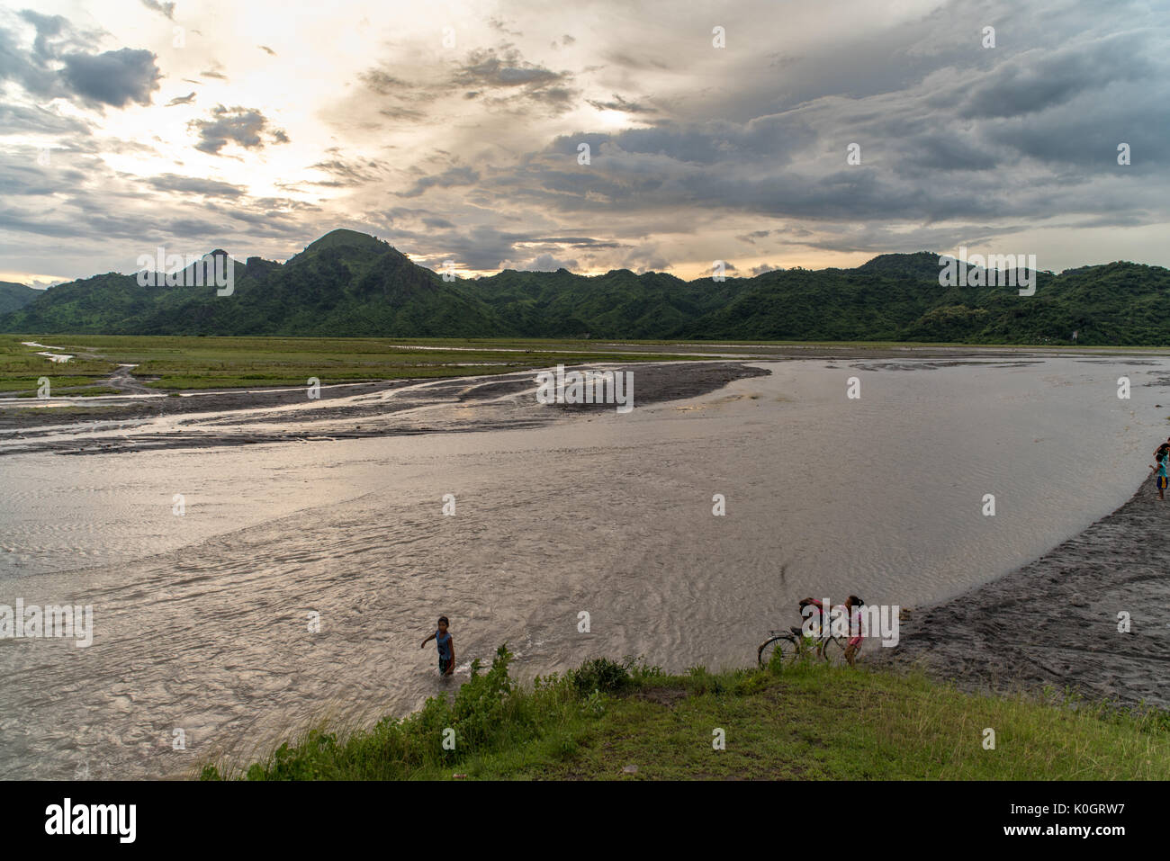 cloudy sky at pinatubo capas, Philippines Stock Photo - Alamy