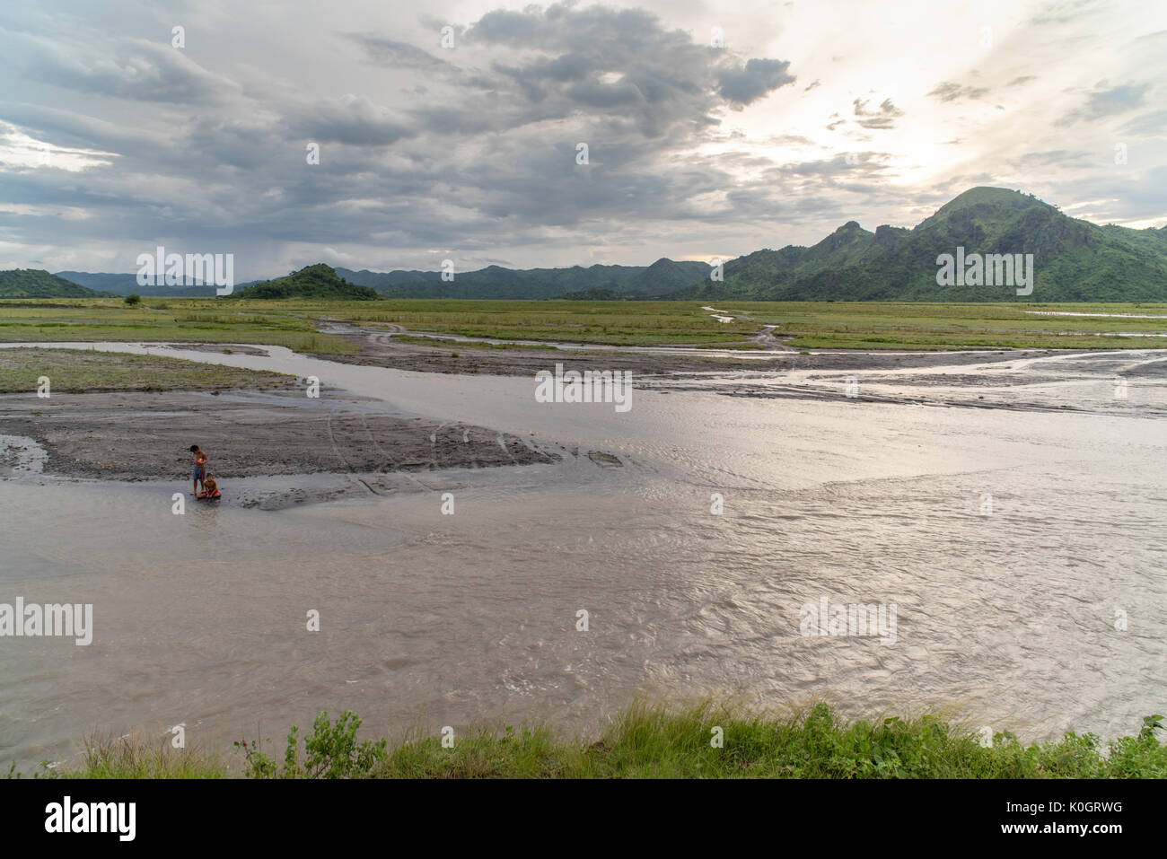 cloudy sky at pinatubo capas, Philippines Stock Photo - Alamy