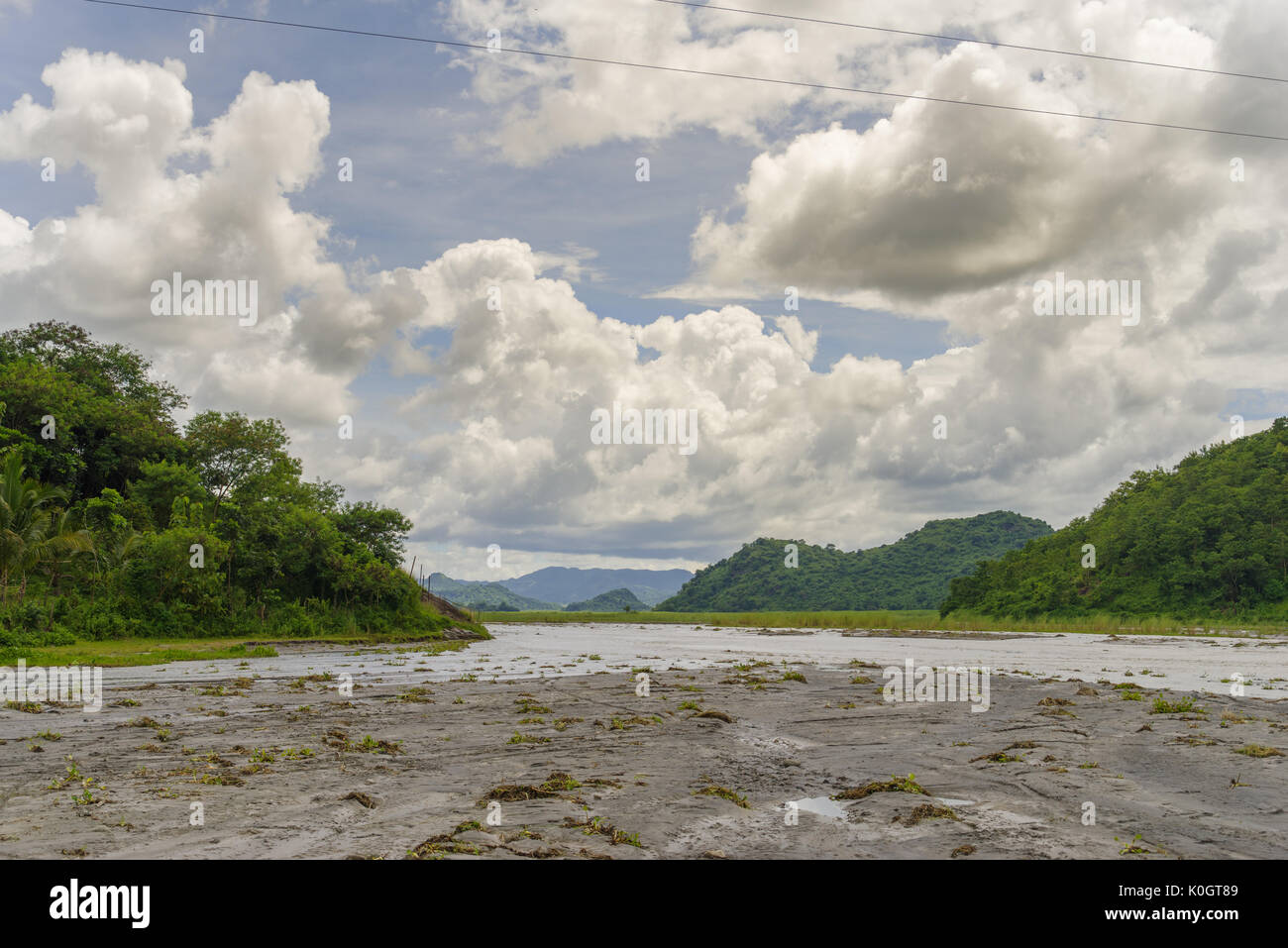 cloudy sky at pinatubo capas, Philippines Stock Photo - Alamy