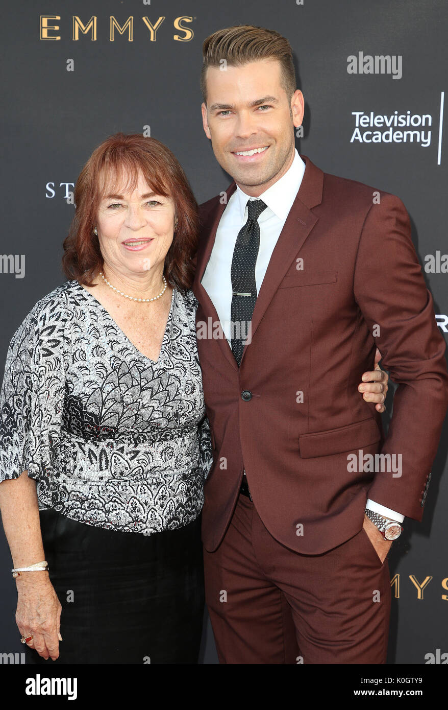69th Los Angeles Area Emmy Awards Featuring: Derrick Shore, His Mother ...