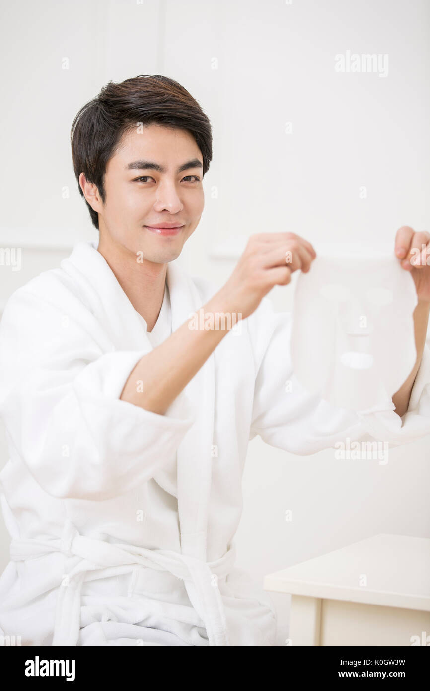 Side view grooming holding hi-res stock photography and images - Alamy