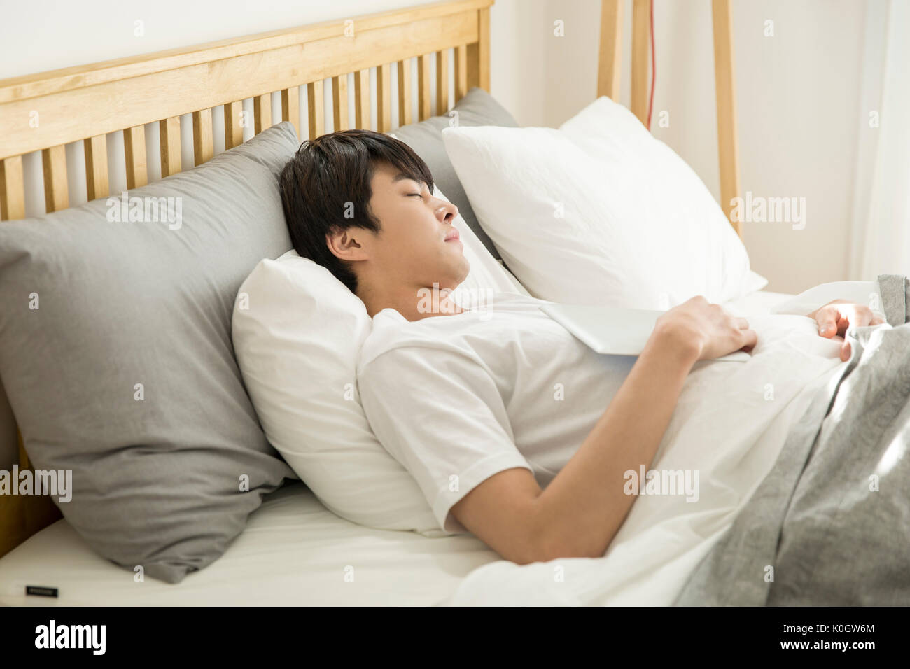 Lifestyle of single man Stock Photo - Alamy