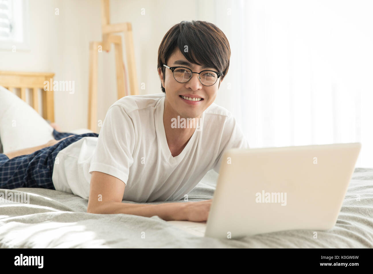 Lifestyle of single man Stock Photo - Alamy