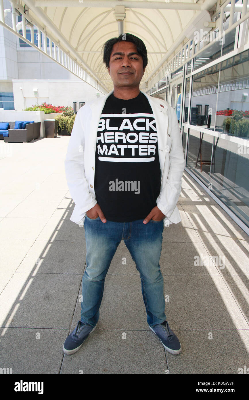 Arvind Ethan David during a portrait session at the 2017 San Diego ...