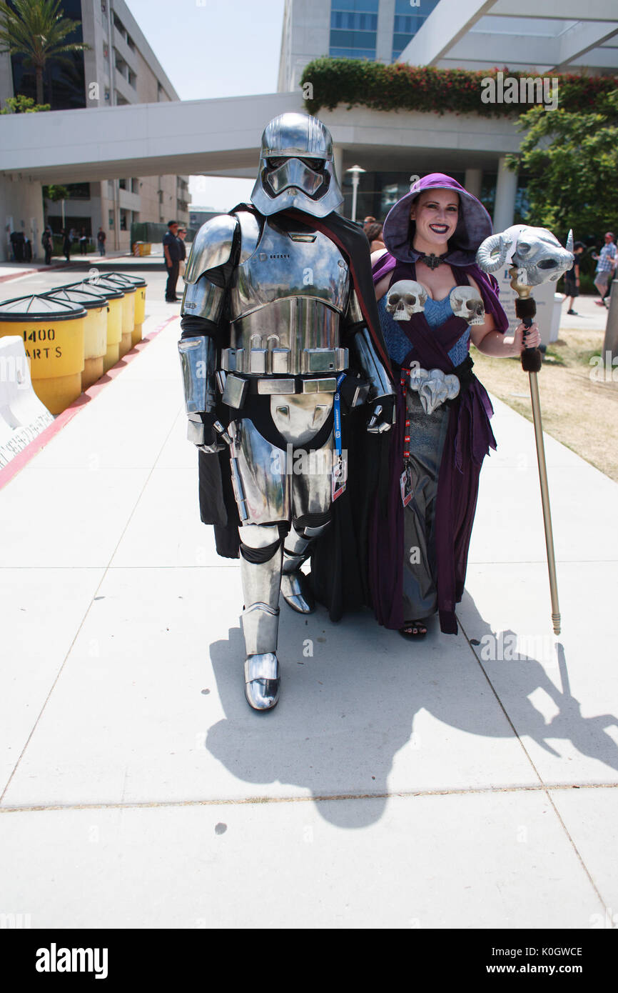 Cosplayers on Day 3 of the 2017 Comic-Con International at San Diego ...