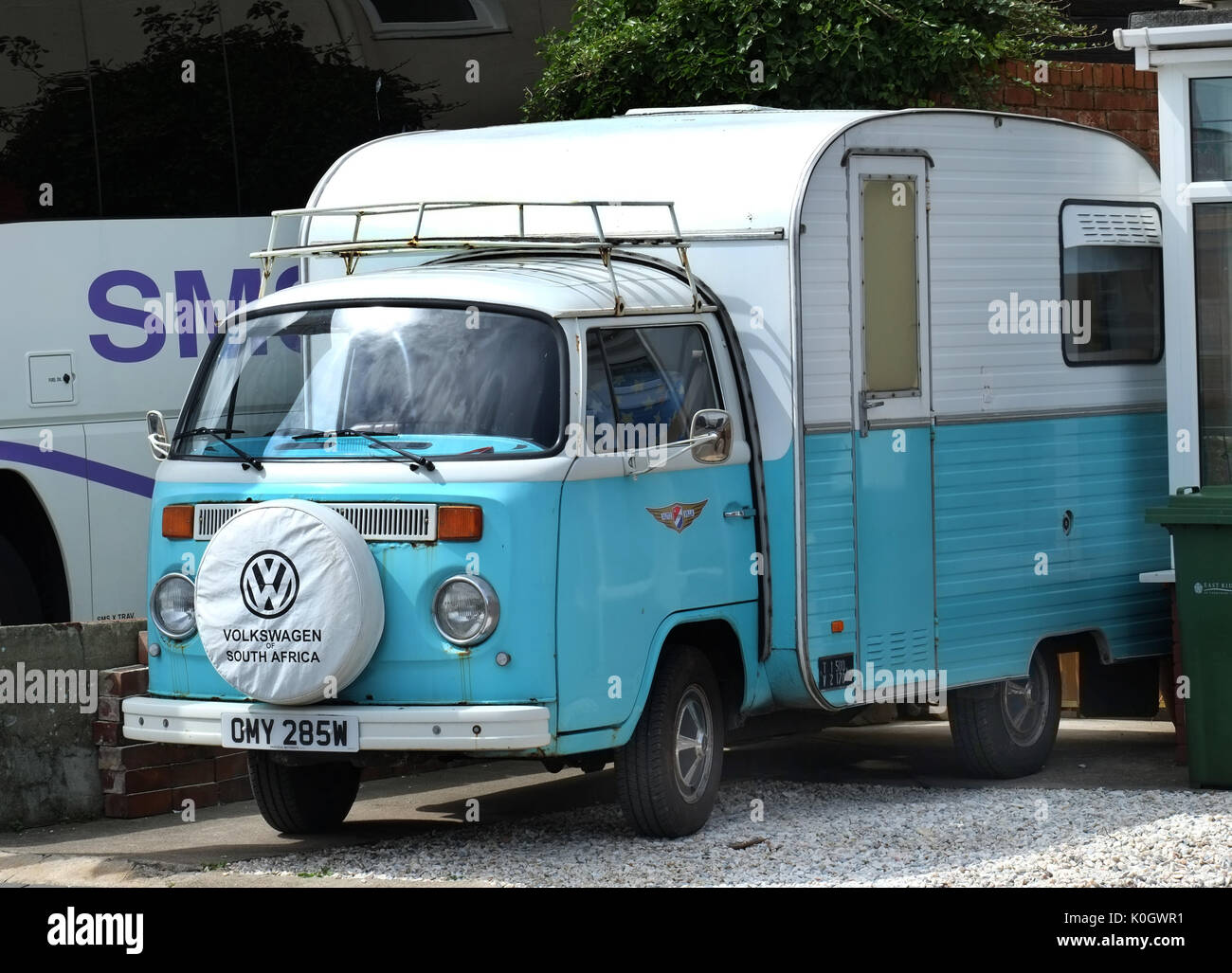 VW Camper wagon Stock Photo - Alamy