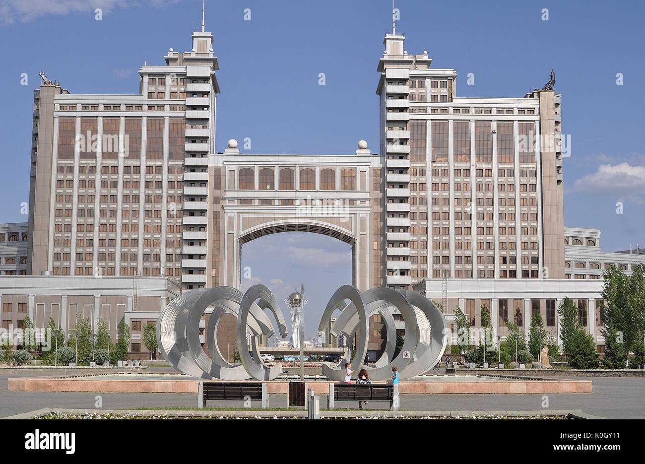 Almaty kazakhstan former presidential hi-res stock photography and ...