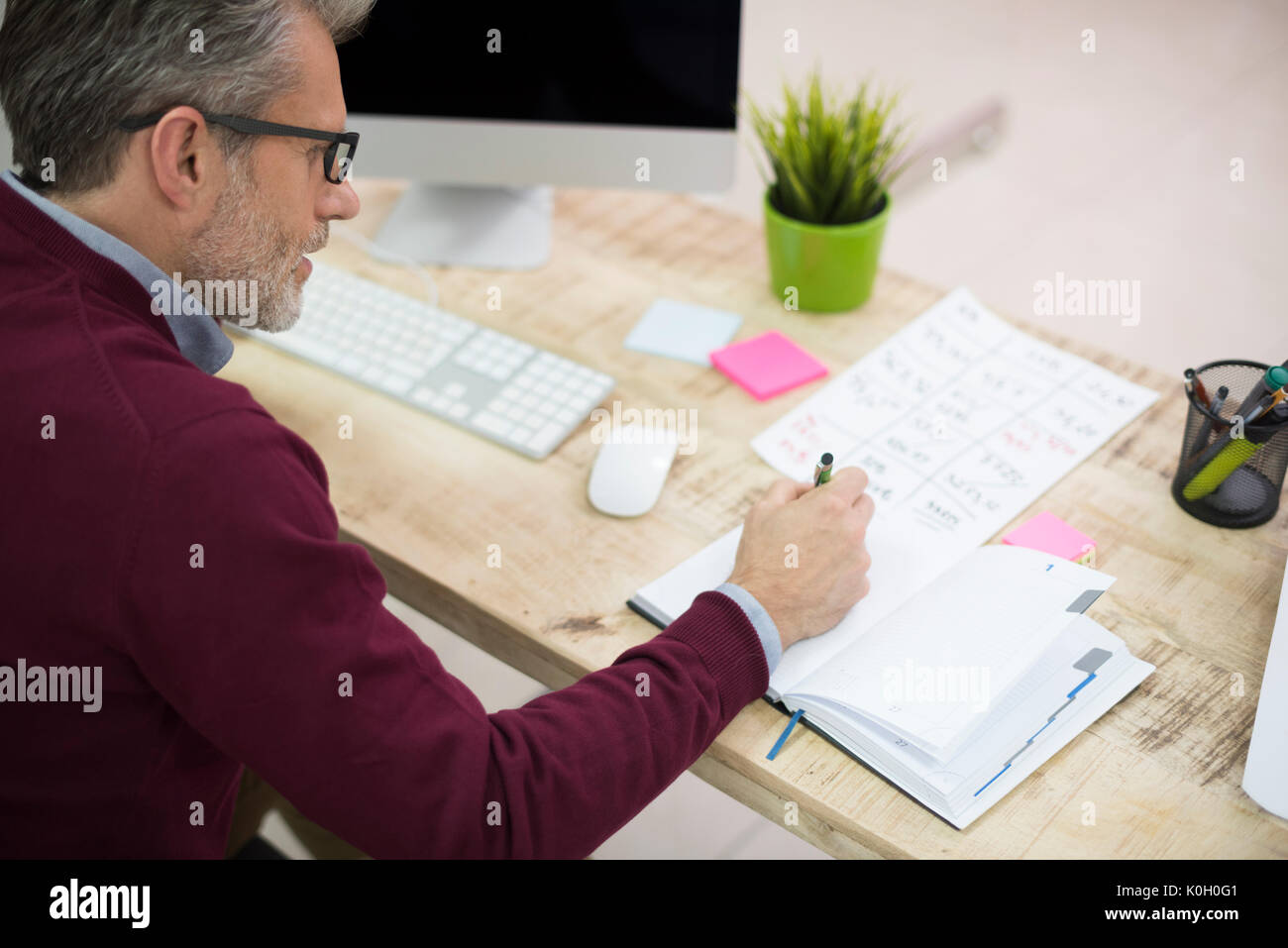 Some important notes must be written down Stock Photo - Alamy