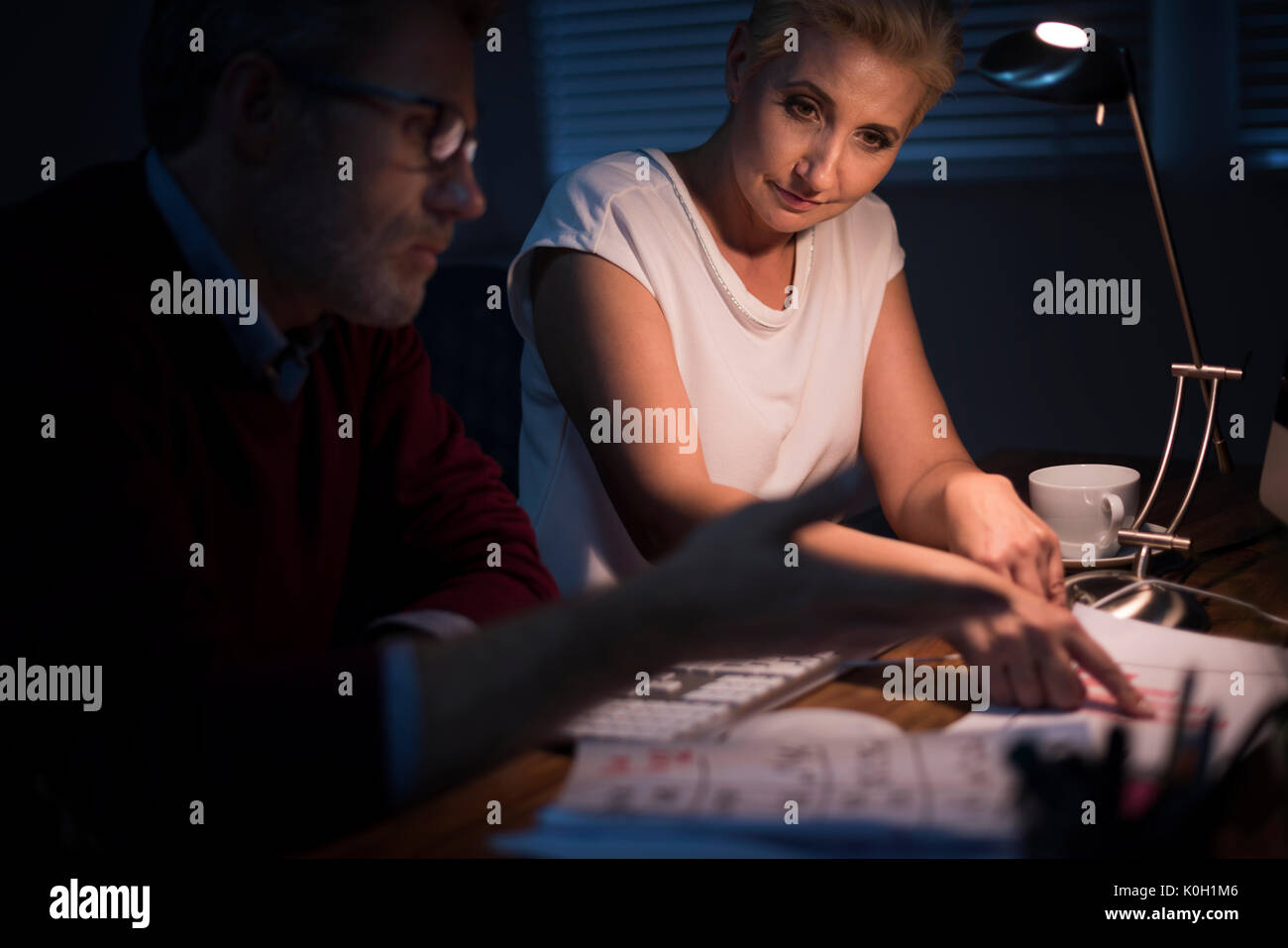 Late hours hi-res stock photography and images - Alamy