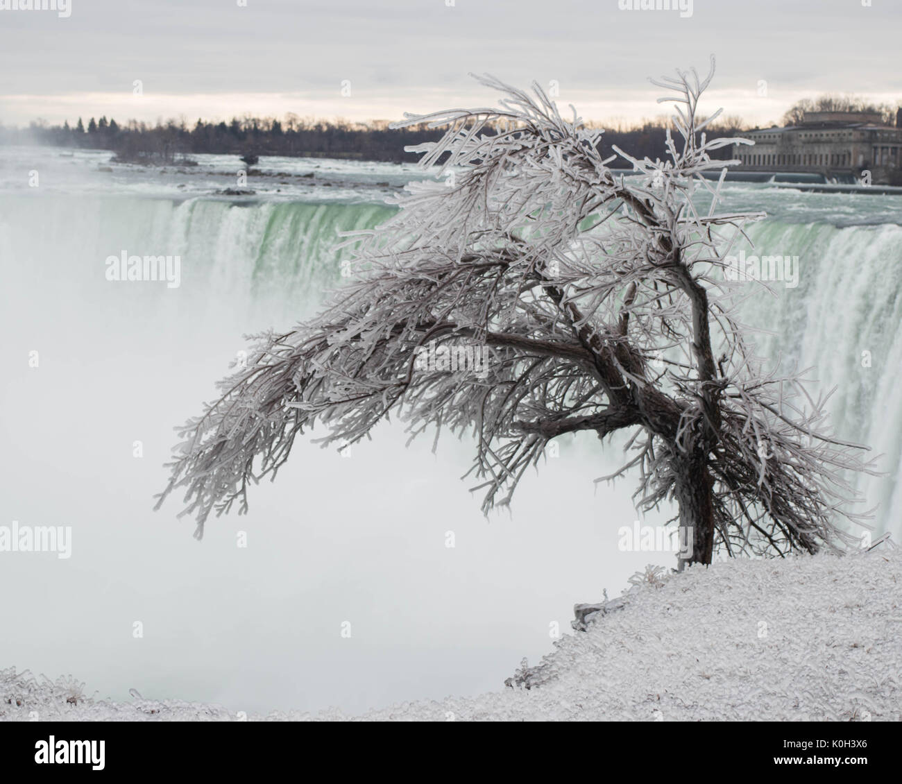 Niagara falls frozen over hi-res stock photography and images - Alamy