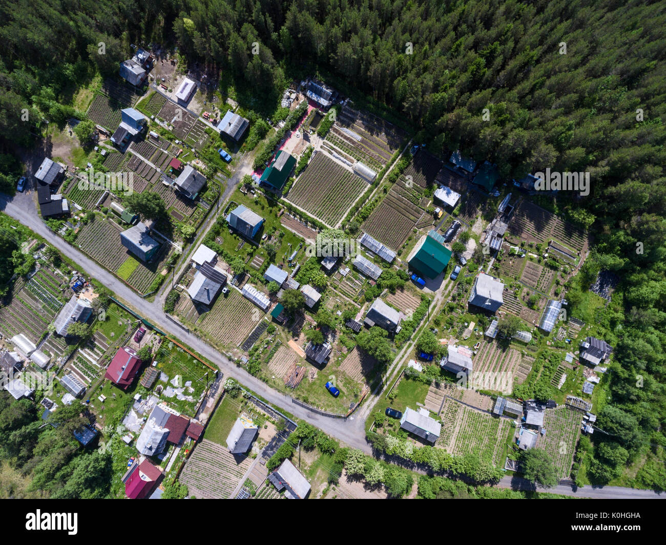 Russian country houses hi-res stock photography and images - Alamy