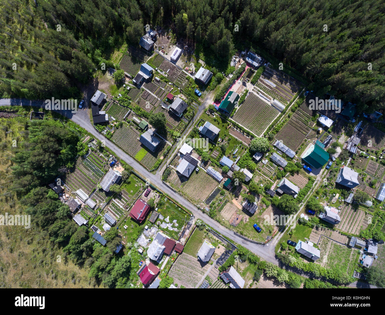 Russian country houses hi-res stock photography and images - Alamy