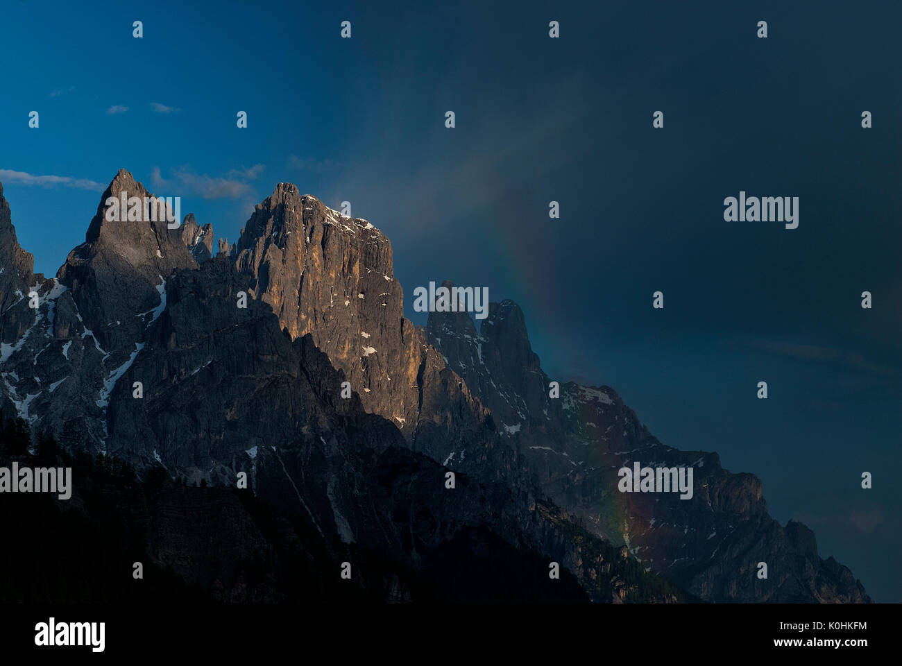 Dolomiten passo di rolle hi-res stock photography and images - Alamy