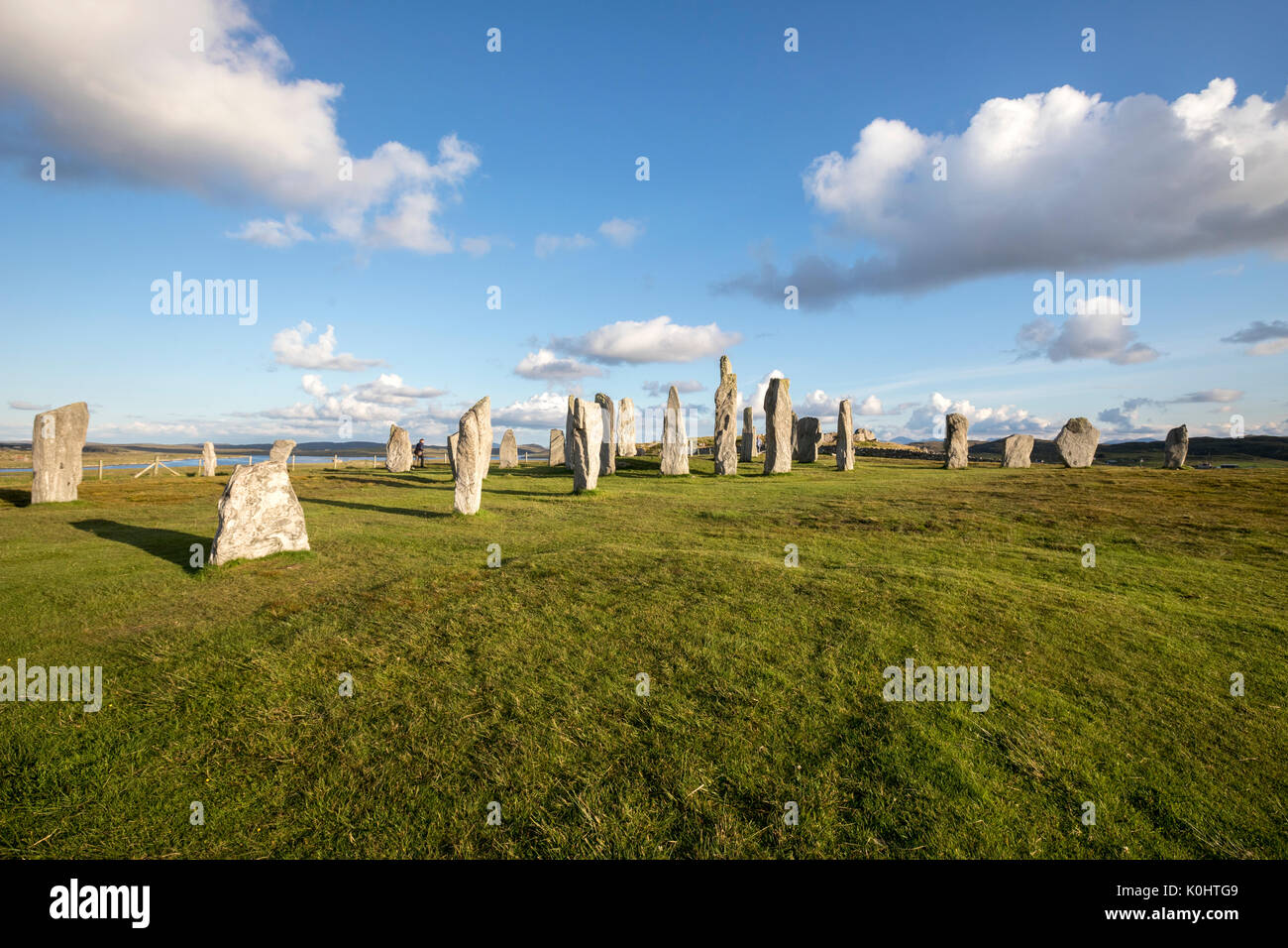 Callanish Standing Stones, standing stones placed in a cruciform ...