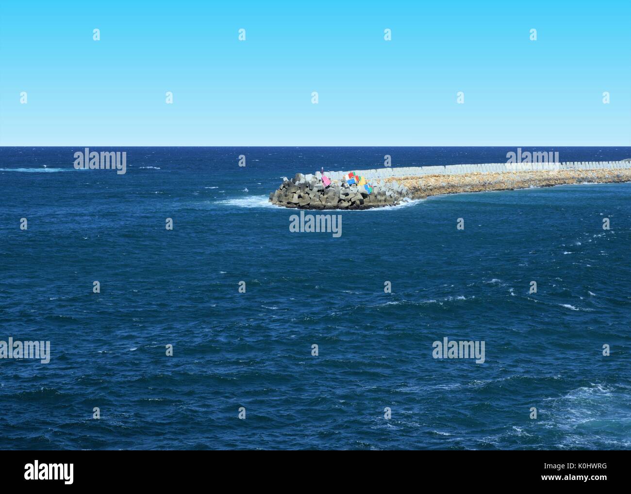 Southern breakwall hi-res stock photography and images - Alamy