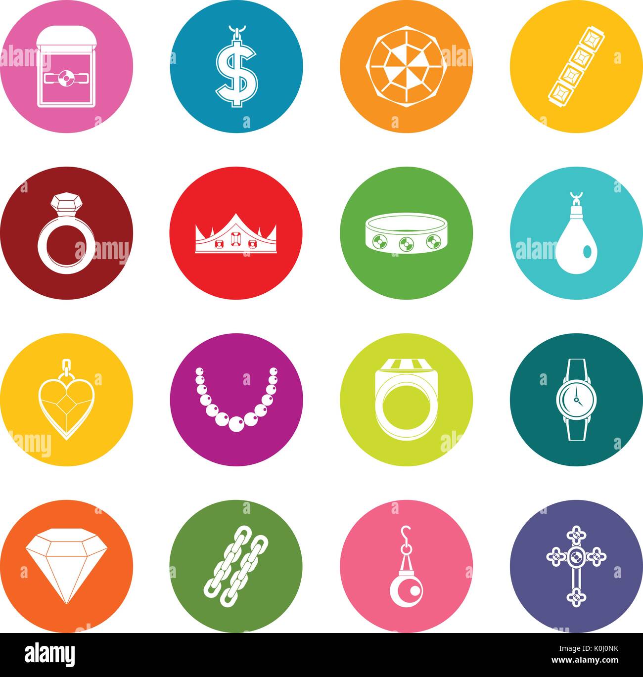 Gold ring many Stock Vector Images - Alamy