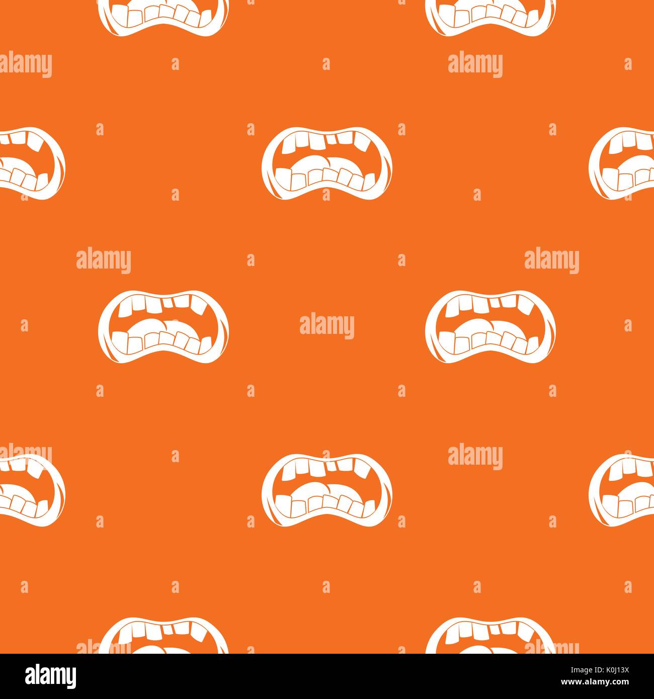 Zombie mouth pattern seamless Stock Vector Image & Art - Alamy
