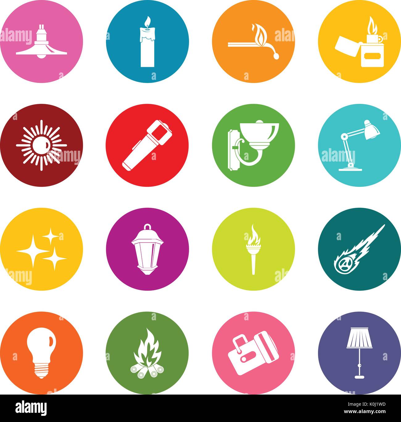 Lighting Matches Stock Vector Images - Alamy