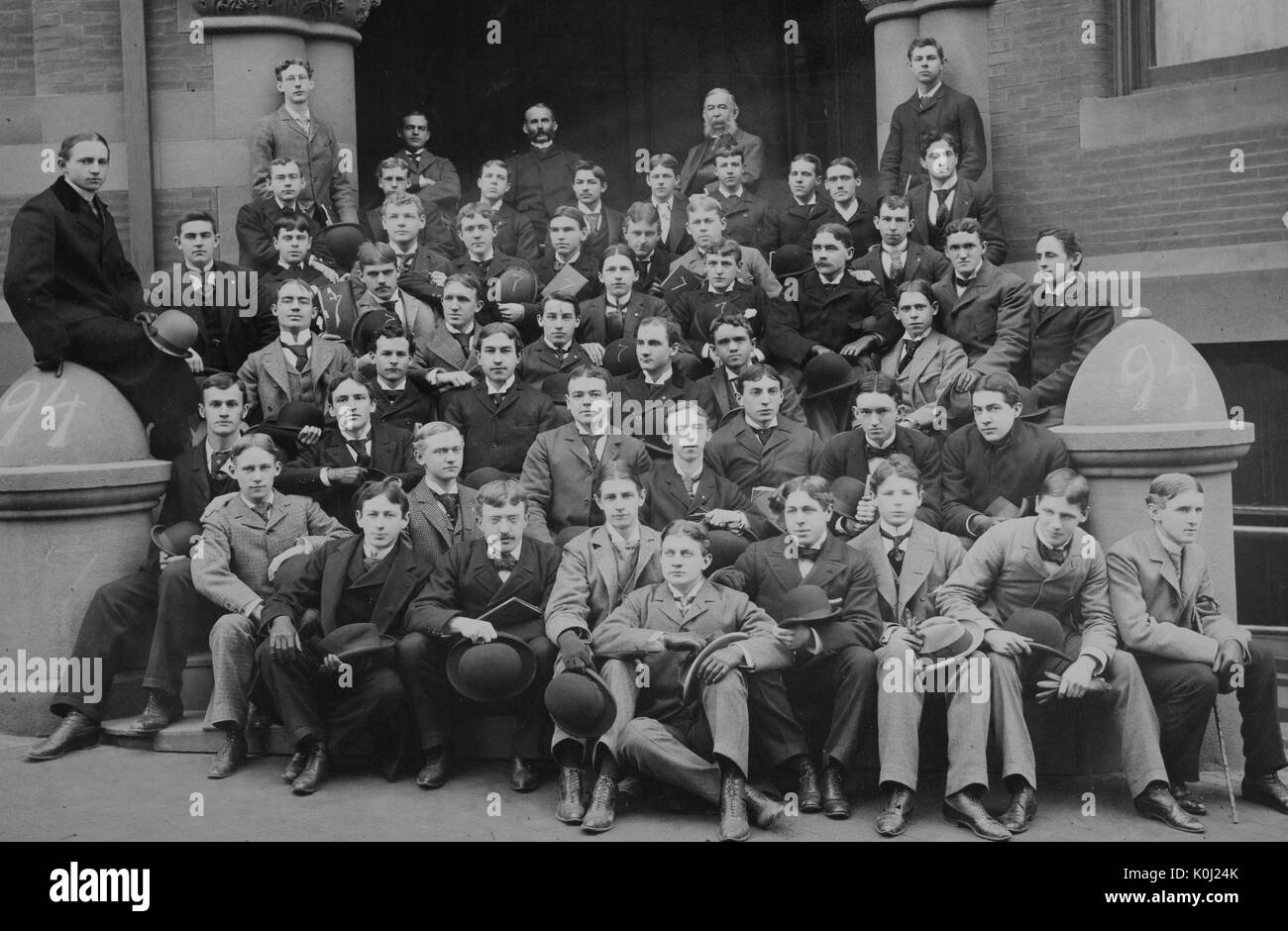 Class photo old university hi-res stock photography and images - Alamy