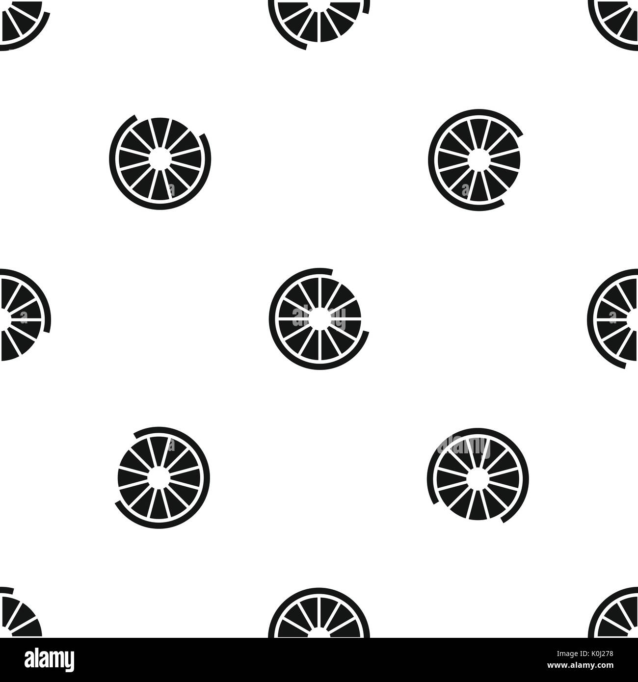 Sign incomplete download pattern seamless black Stock Vector Image ...