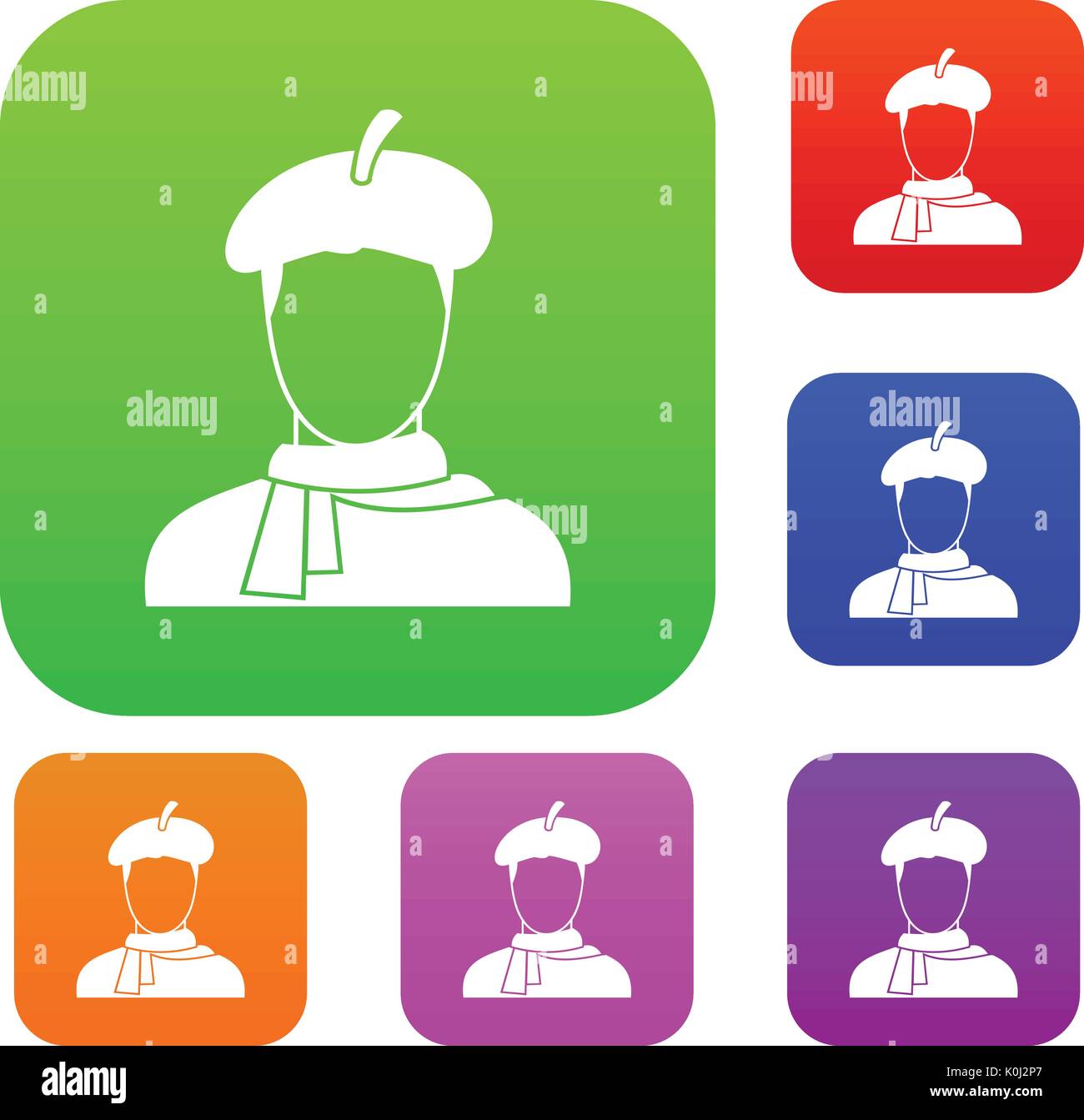 Artist set collection Stock Vector Image & Art - Alamy