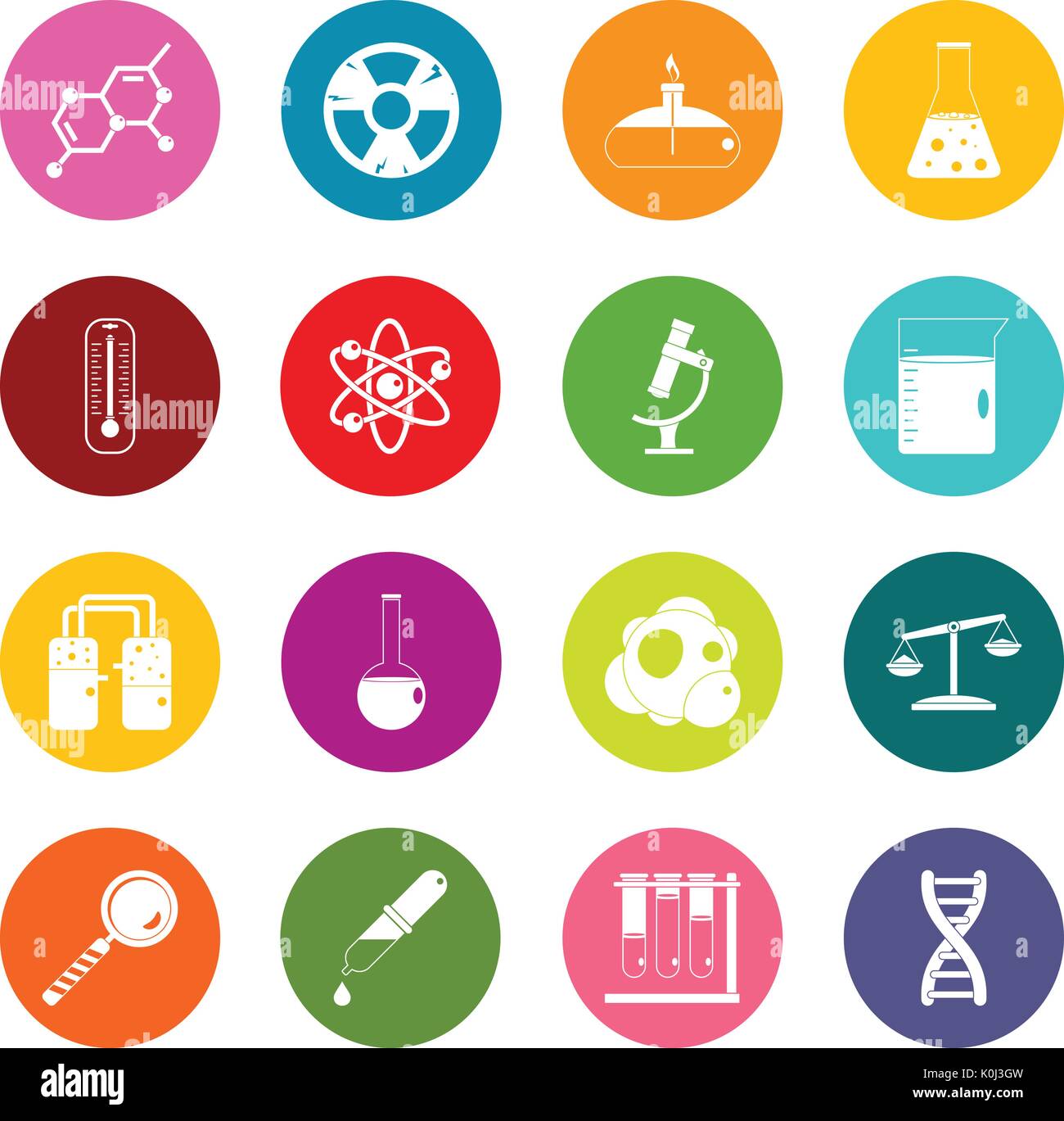 Laboratory pipettes Stock Vector Images - Alamy