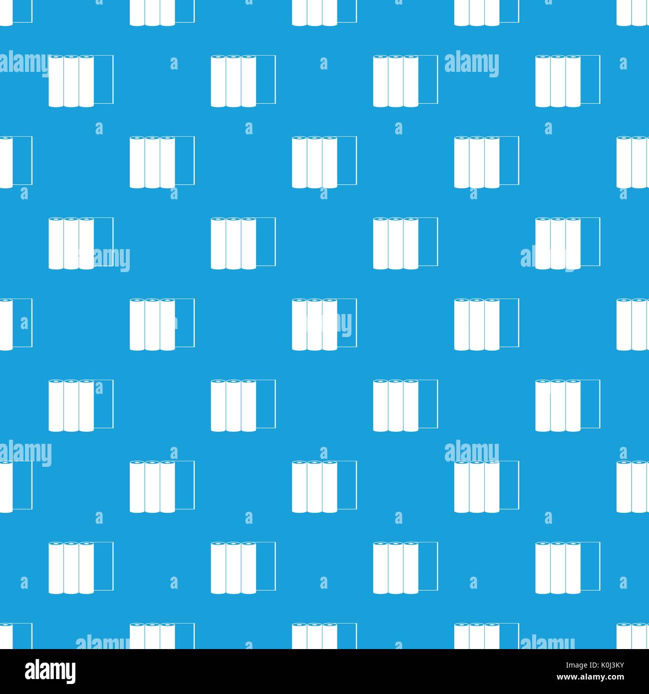 Rolls of paper pattern seamless blue Stock Vector Image & Art - Alamy