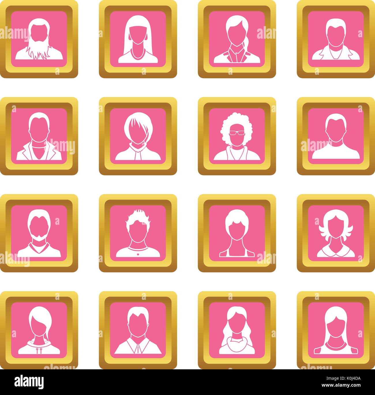 Male model pink Stock Vector Images - Alamy